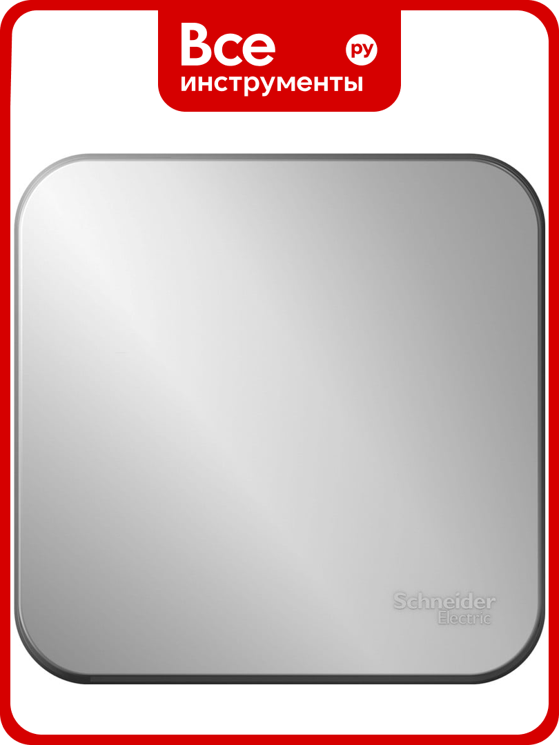 1-клавишный, Systeme, переключатель Systeme Electric Blanca наружный Алюминий 10А,