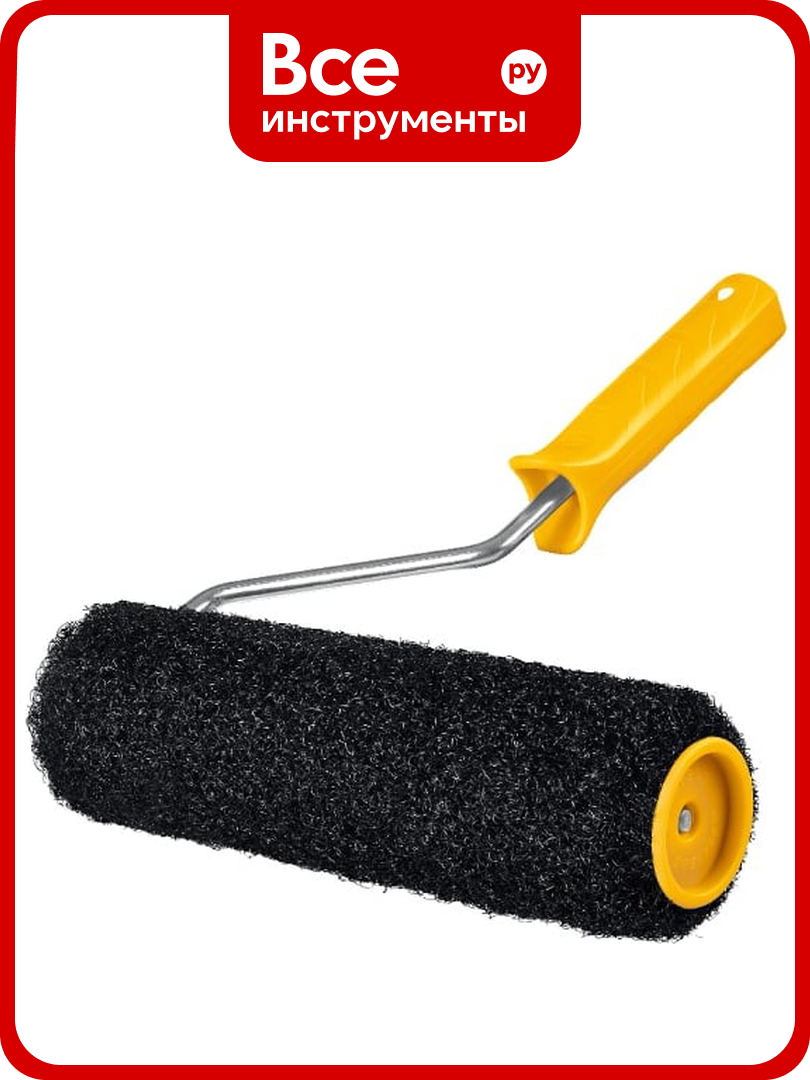 Ролик для шпатлевки STAYER Putty 80 03642-24, мини‑валики с нейлоновой шубкой, бытовой малярный ролик без ручки