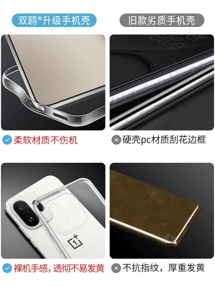 Тонкий прозрачный полный чехол для OnePlus Ace Pro с защитой камеры и ударопрочным покрытием