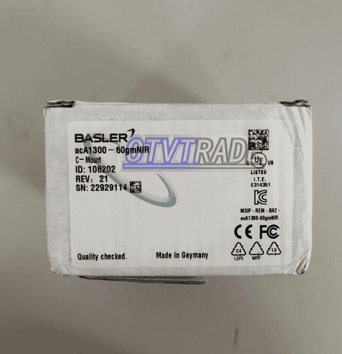 Модуль Basler acA1300-60gmNIR Industrial Camera