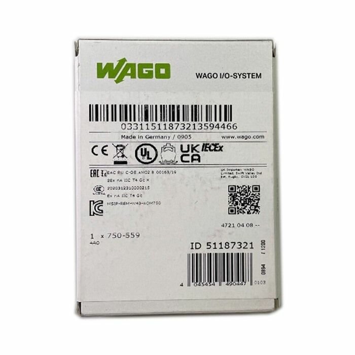 Модуль WAGO 750-559 Module