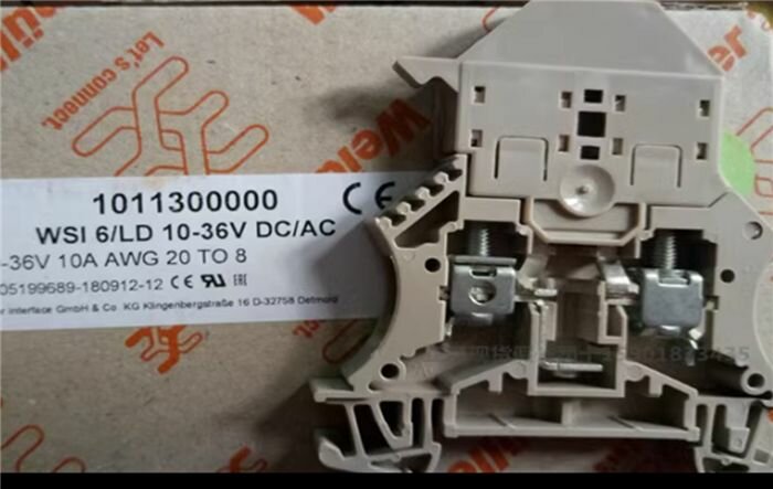 Модуль 50PCS/ WEIDMULLER 1011300000 WSI 6/LD Fuse Terminal 10-36V DC/AC