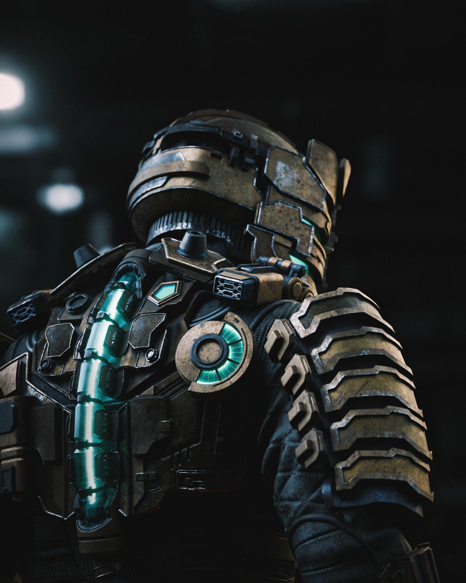Сборная модель Isaac Clarke (Dead Space), 300мм (без базы), 1/6 для покраски