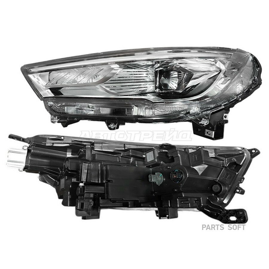 Фара Haval M6 21- (Слева/ LED/ ДХО/ С электрокорректором) SAT ST-13-HVM6L | цена за 1 шт