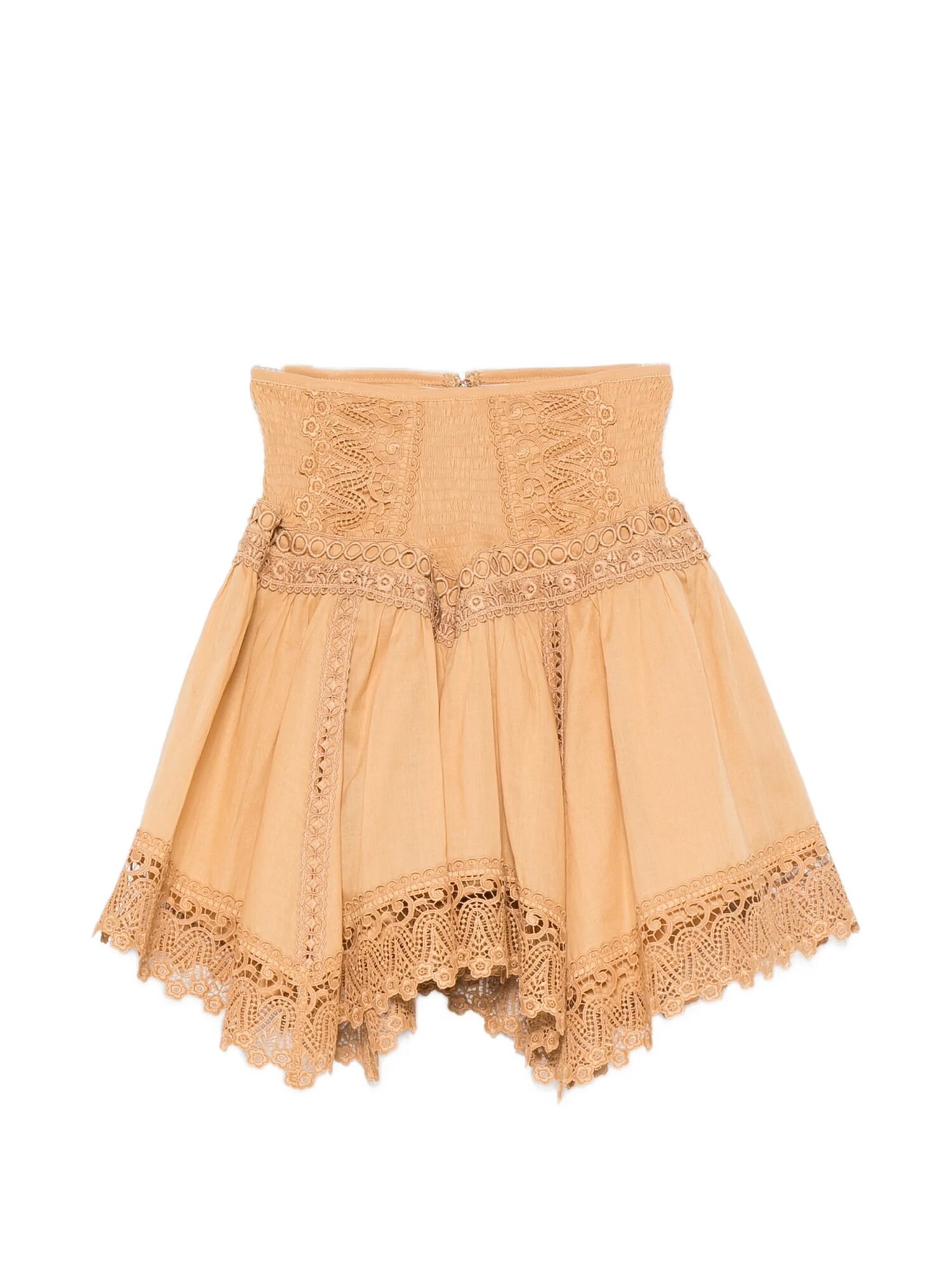Юбка Lace-trim mini skirt