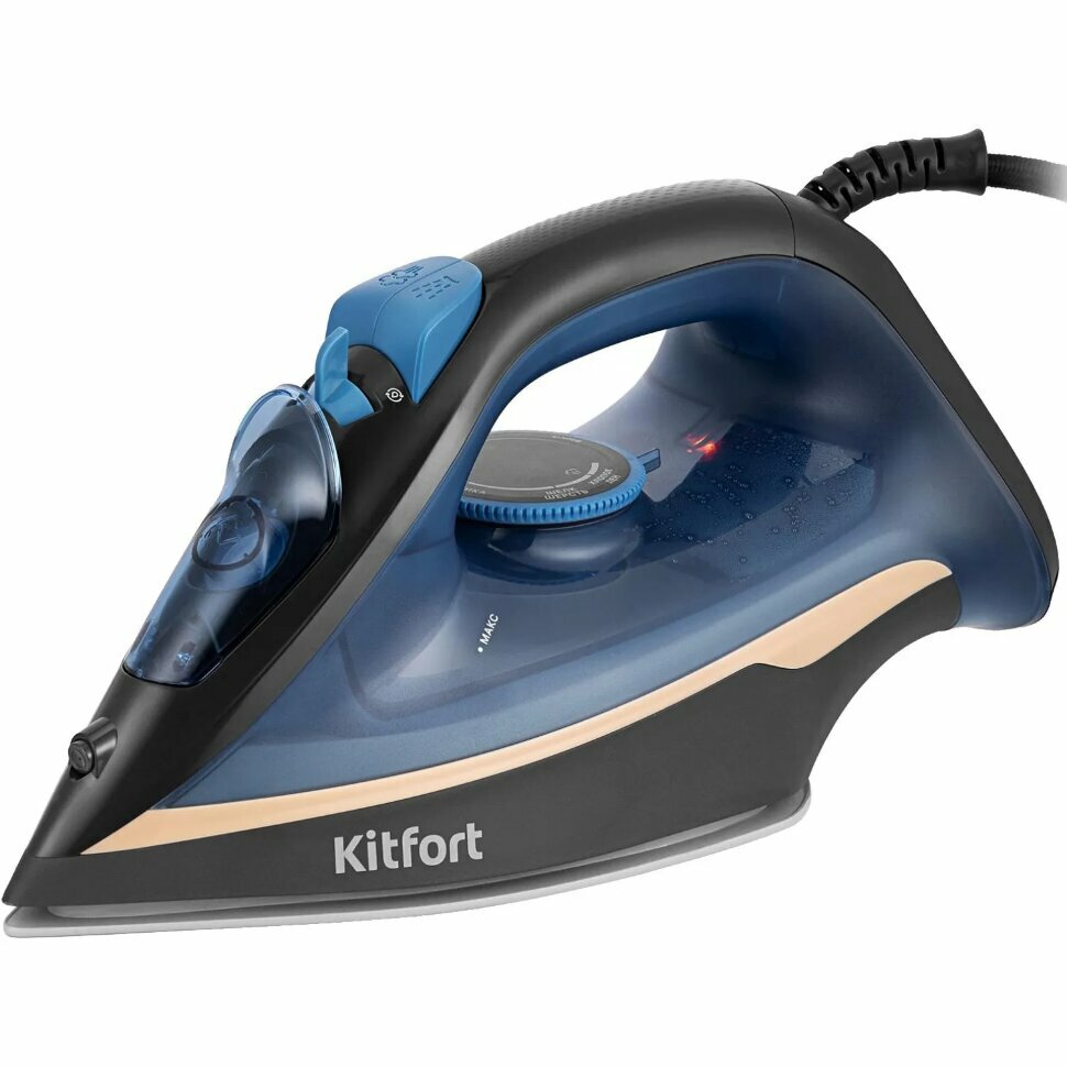 Утюг Kitfort KT-2609, 2200вт,1,9м шнур, 2483832
