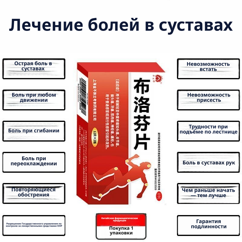 【Антиинфлямматорик при остеоартрите】 Удаление отека и болей, боль в суставах всего тела, ибупрофен tablets, болевые суставы, антиинфлямматорики и обезболивающие средства