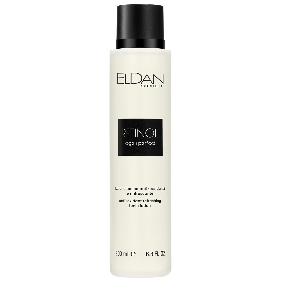 Освежающий тоник-лосьон с ретинолом 0,05% 200 мл RETINOL AGE PERFECT Eldan Cosmetics / Элдан