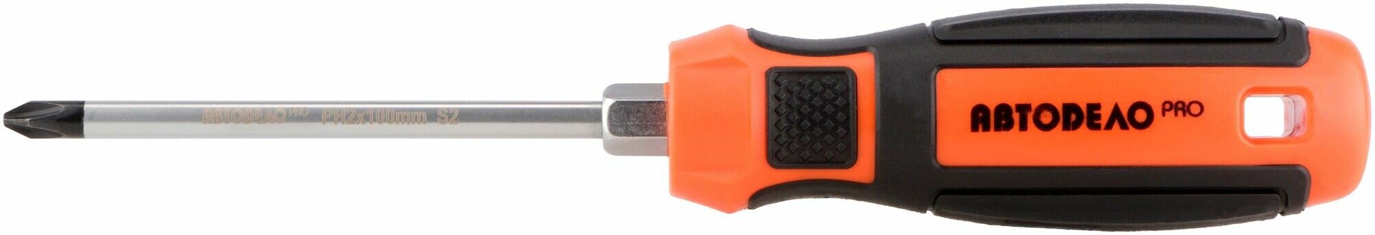 Отвертка крестовая PH2x100 мм Professional АвтоDело 39553