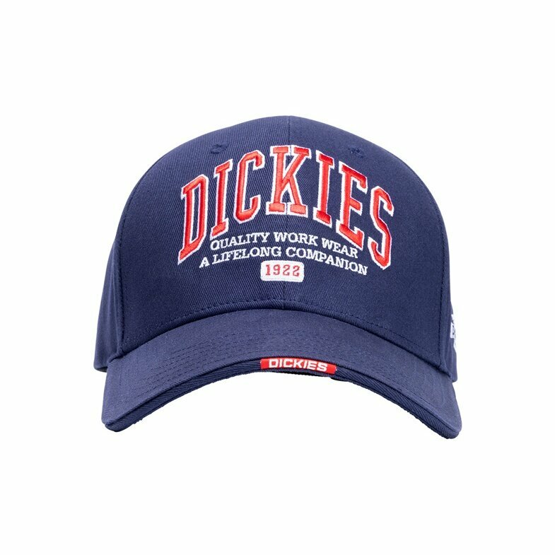 Бейсболка Dickies для мужчин, размер Один размер, темно-синий/черный — фото 1