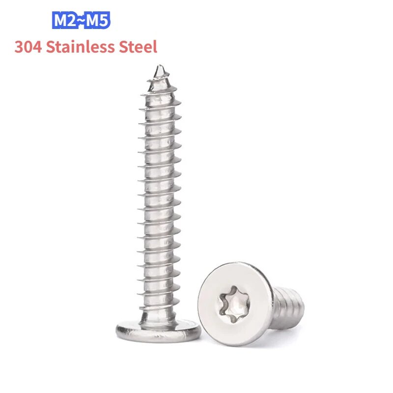 Саморезы Torx из нержавеющей стали M2-M5