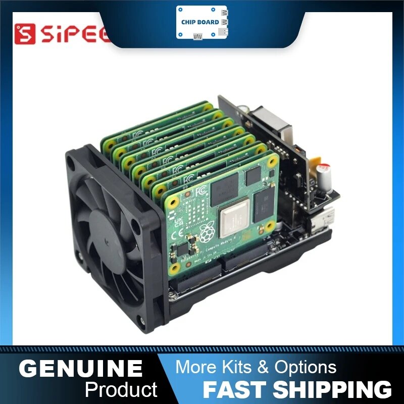 Sipeed NanoCluster 7-Node Мини-сервер Зеленый, CM45 Package — фото 1