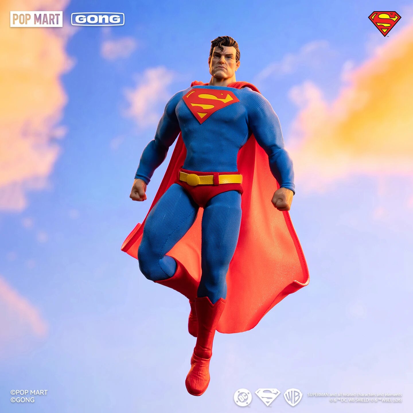 Коллекционная фигурка GONG DC: Бэтмен: Hush, Супермен из ткани