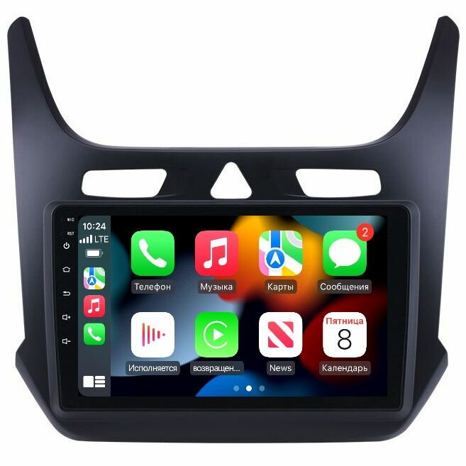 Магнитола CRS-300 Шевроле Кобальт Chevrolet Cobalt II 2011-2015 с Android 14 - 6+128Gb память - Carplay - DSP - Кулер