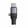 Аудиоадаптер USB Type-C 3.5 мм Grey