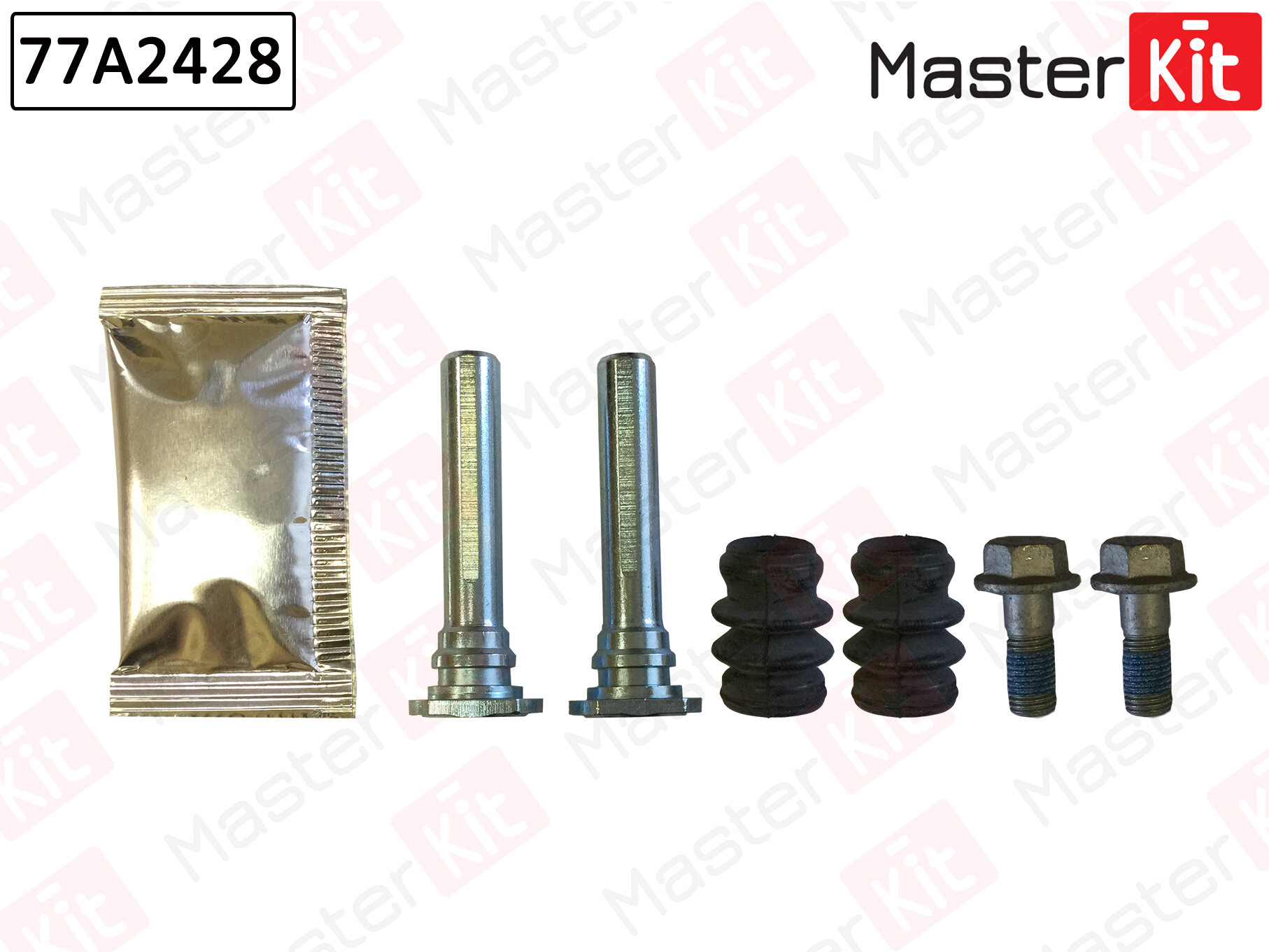 Комплект направляющих тормозного суппорта Kia CERATO LD2004 - 2009 - MasterKit 77A2428