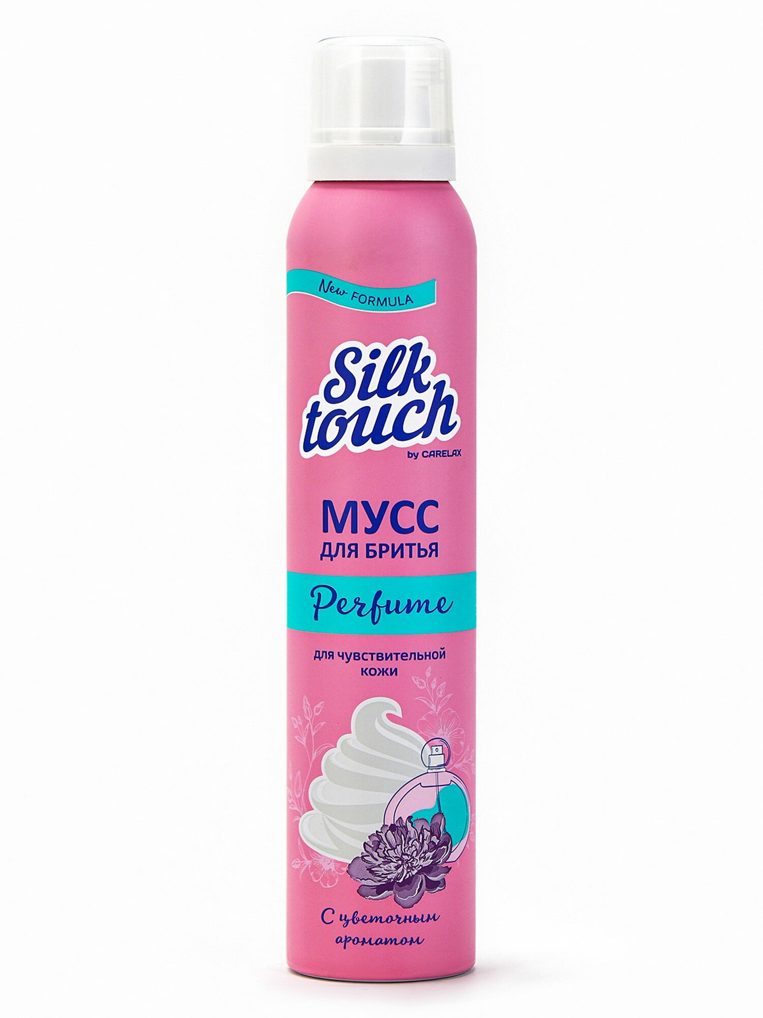 Мусс для бритья Carelax Silk Touch женский, Perfume, 200 мл, для кого: для девочек