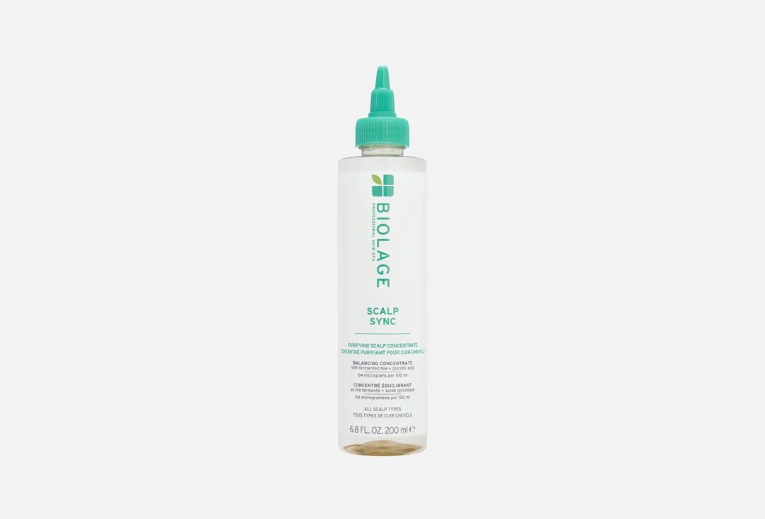 BIOLAGE Scalp Sync Очищающий концентрат для кожи головы 200 мл