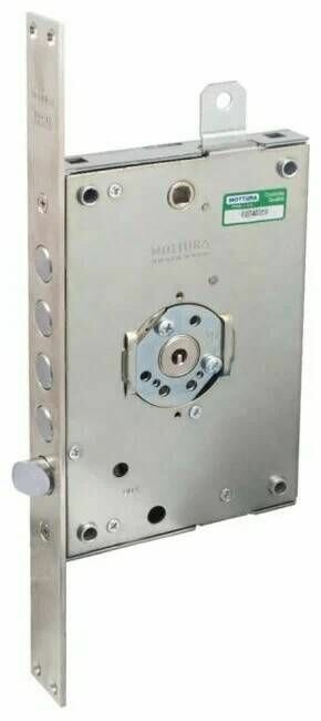 Замок врезной Mottura 3D KEY 3D.771 R 4-ригеля с защелкой под тяги (правый)