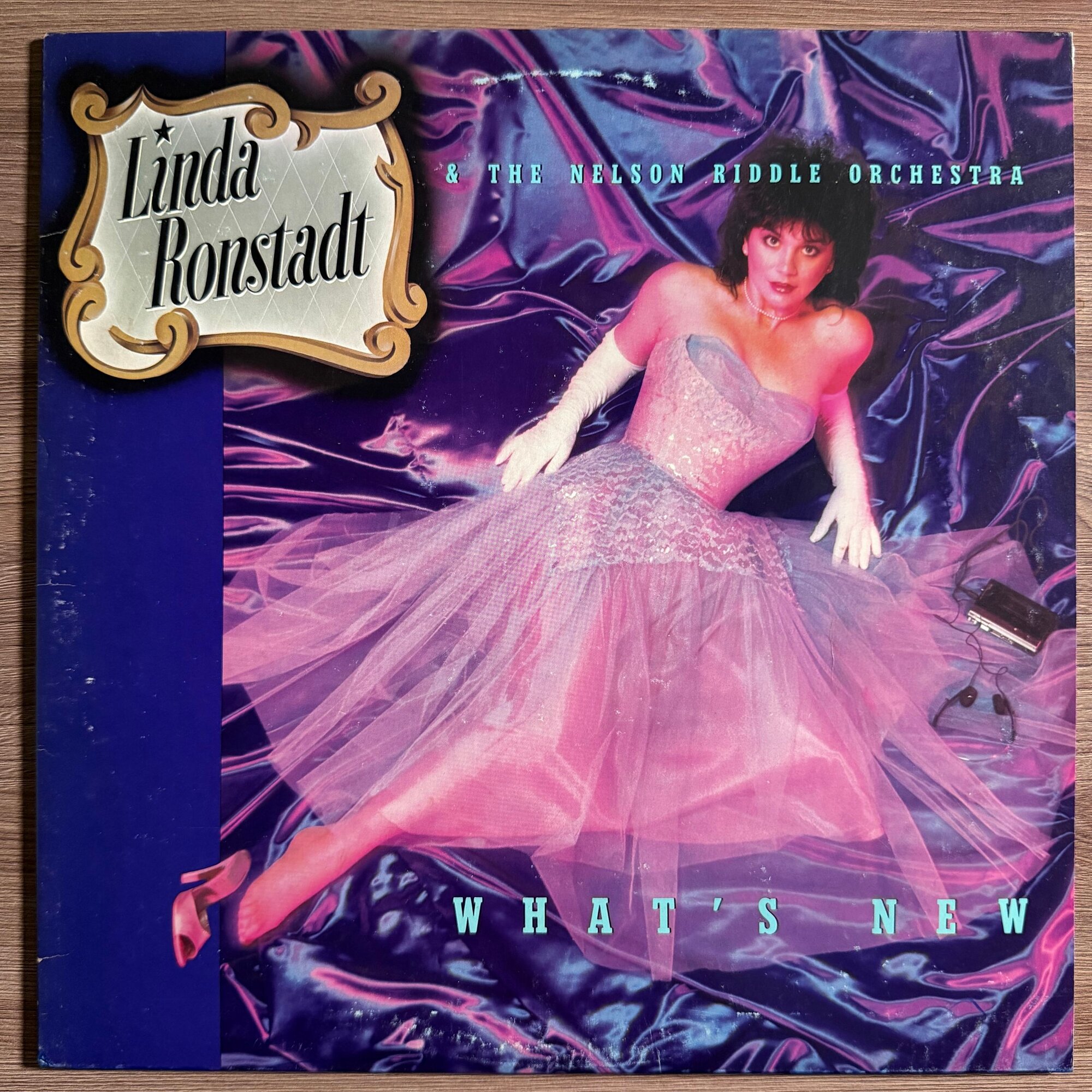 Виниловая пластинка Linda Ronstadt & The Nelson Riddle Orchestra What's New (Япония 1983г.)