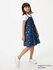 Платье Uniqlo, размер 160, blue