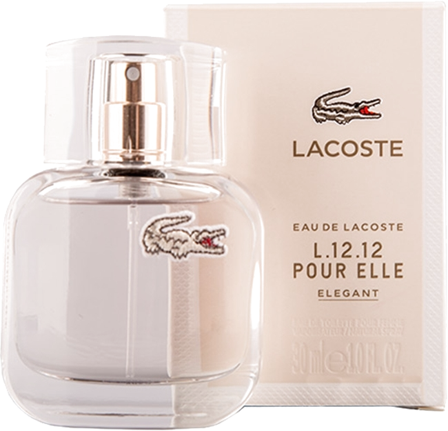 Lacoste Eau De Lacoste L 12 12 Pour Elle Elegant для женщин 30 мл - духи Лакост Элегант