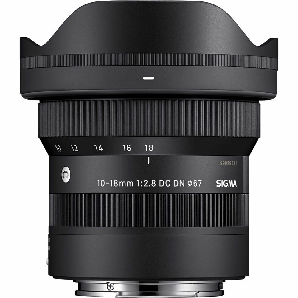 Объектив Sigma АF 10-18 мм F/2.8 DC DN Cоntempоrary для Sony Е