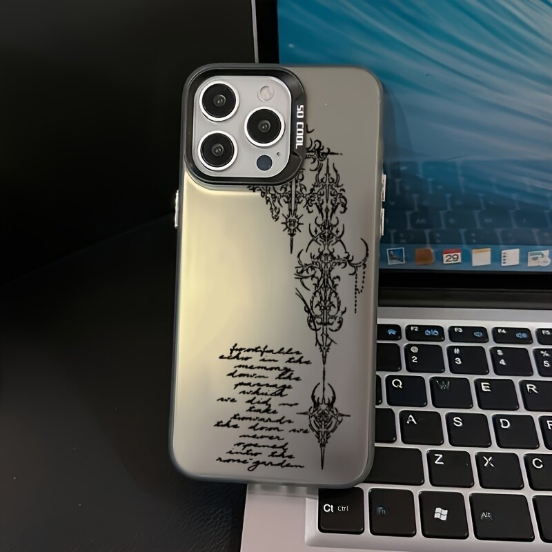 Чехол для смартфона 15 Pro Max в готическом стиле, разноцветный