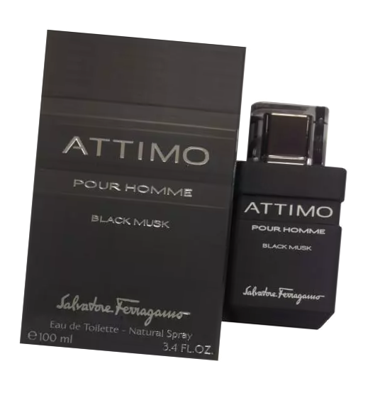 Salvatore Ferragamo Attimo Black Musk 100 мл - мужской парфюм / Аттимо Блэк Муск