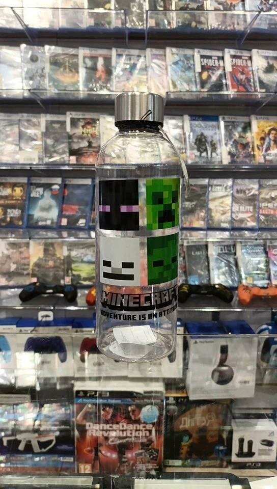 Бутылка для воды Minecraft - Characters Hydro Bottle (Transparent), 850ml(SPC)