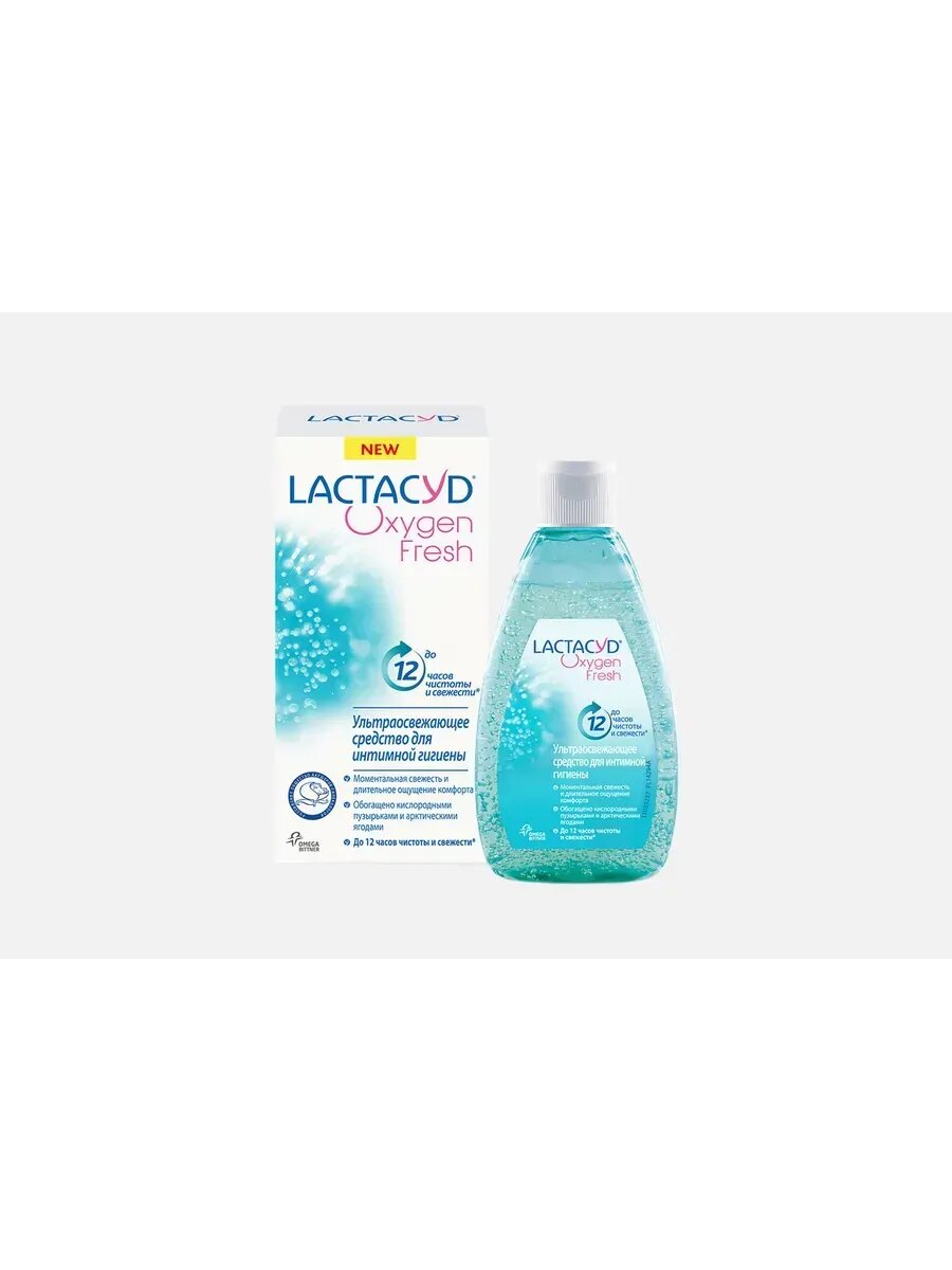 LACTACYD OXYGEN FRESH Средство для интимной гигиены 200мл
