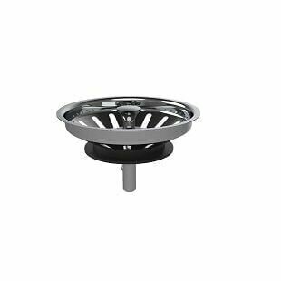 Nova Выпуск-пробка с решеткой, нержавеющая сталь, для сифона 3 1/2" арт 7009