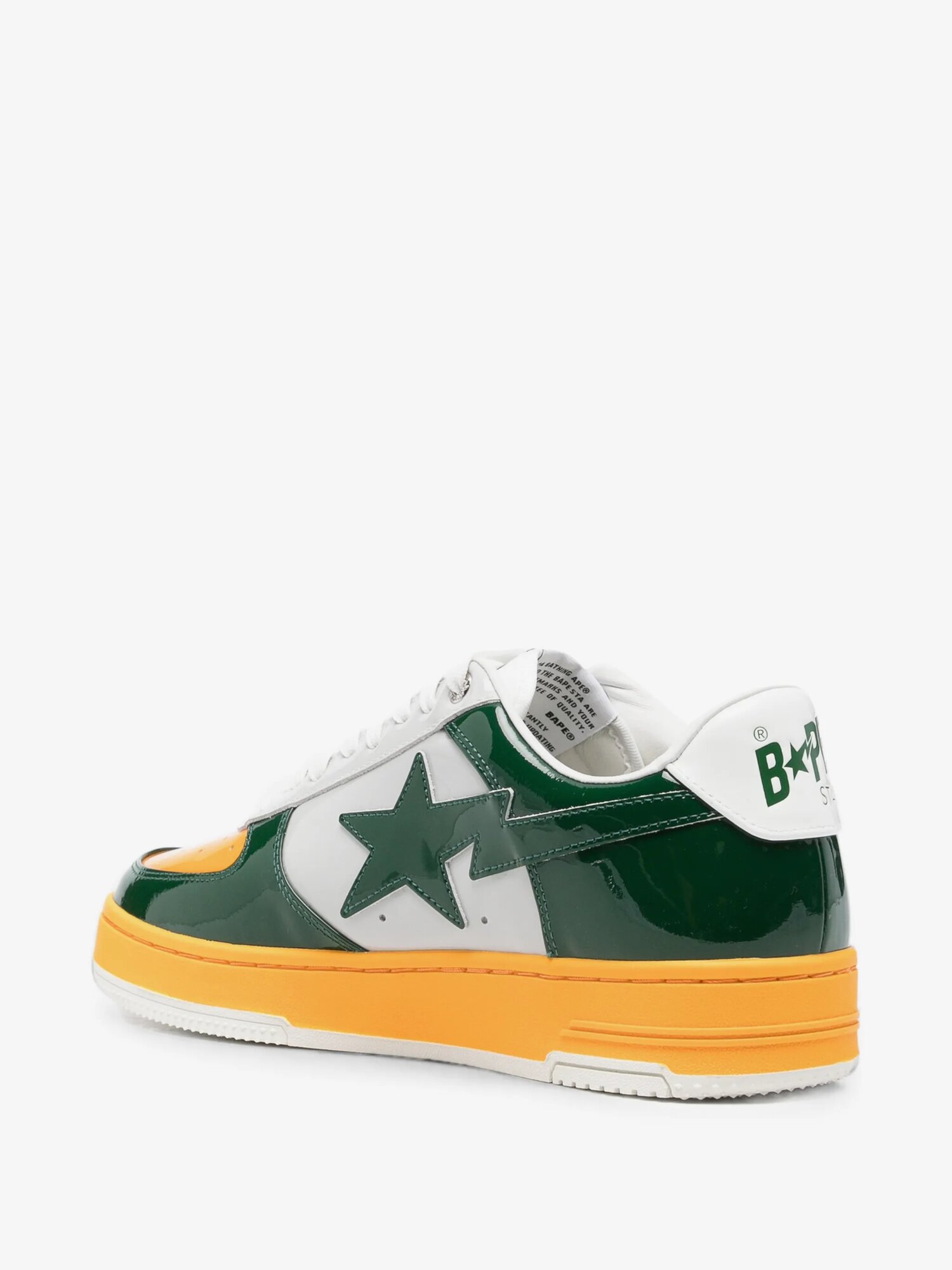 Кроссовки A BATHING APE Bape Sta, размер 8.5, зеленый — фото 1