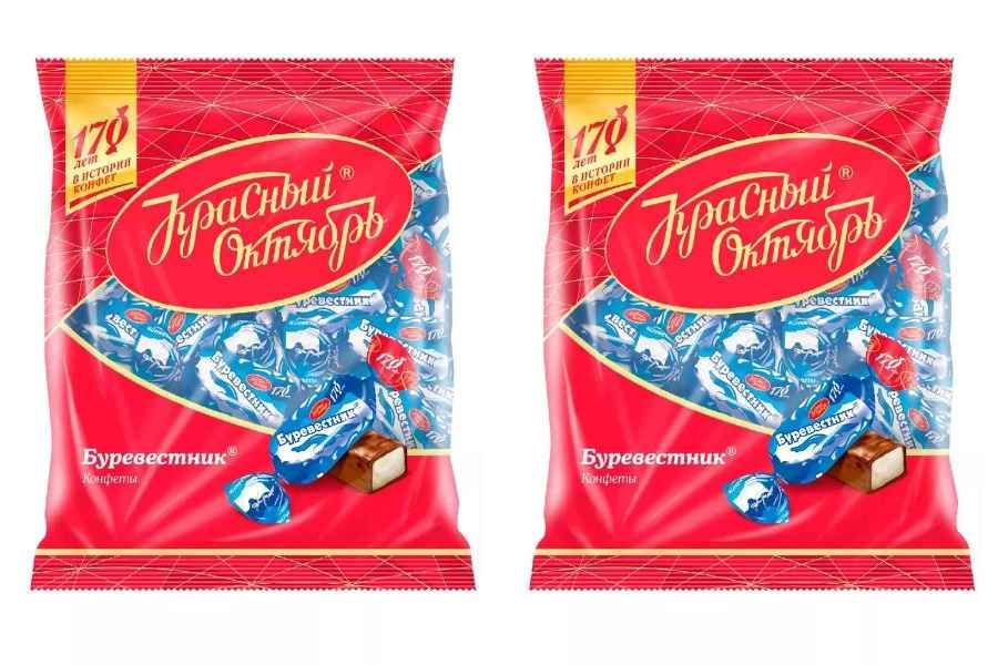 Красный Октябрь Конфеты Буревестник 250 г, 2 шт