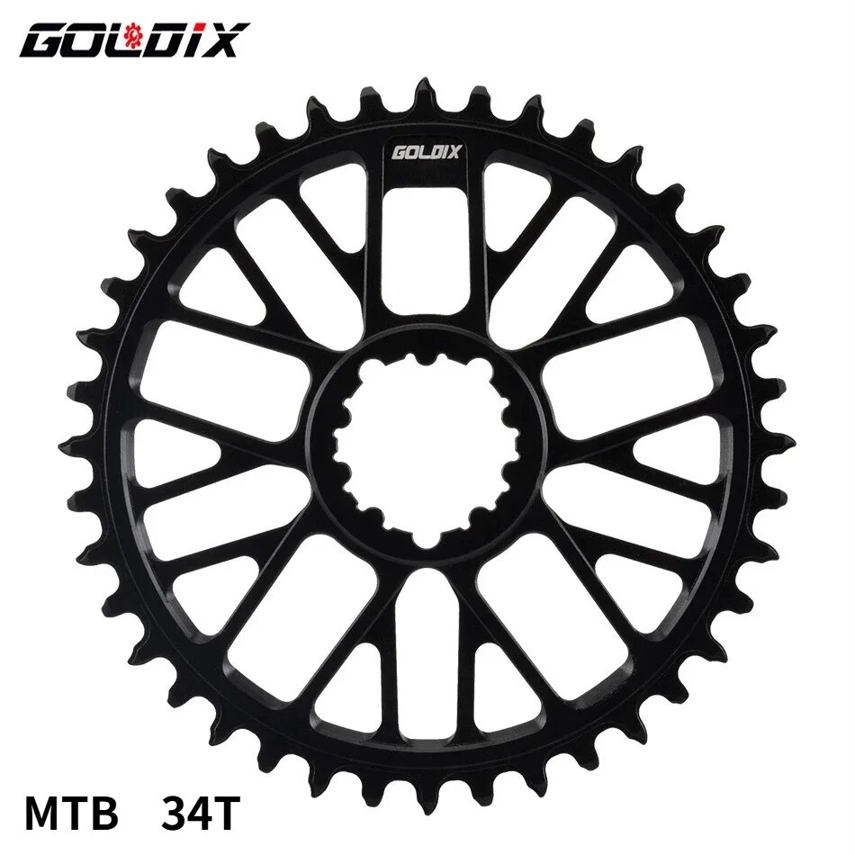 GOLDIX Ultralight Direct-Mount Звезда 32T/34T/36T/38T/40T/42T/44T/46T/48T для MTB и For MTB GXP 34T