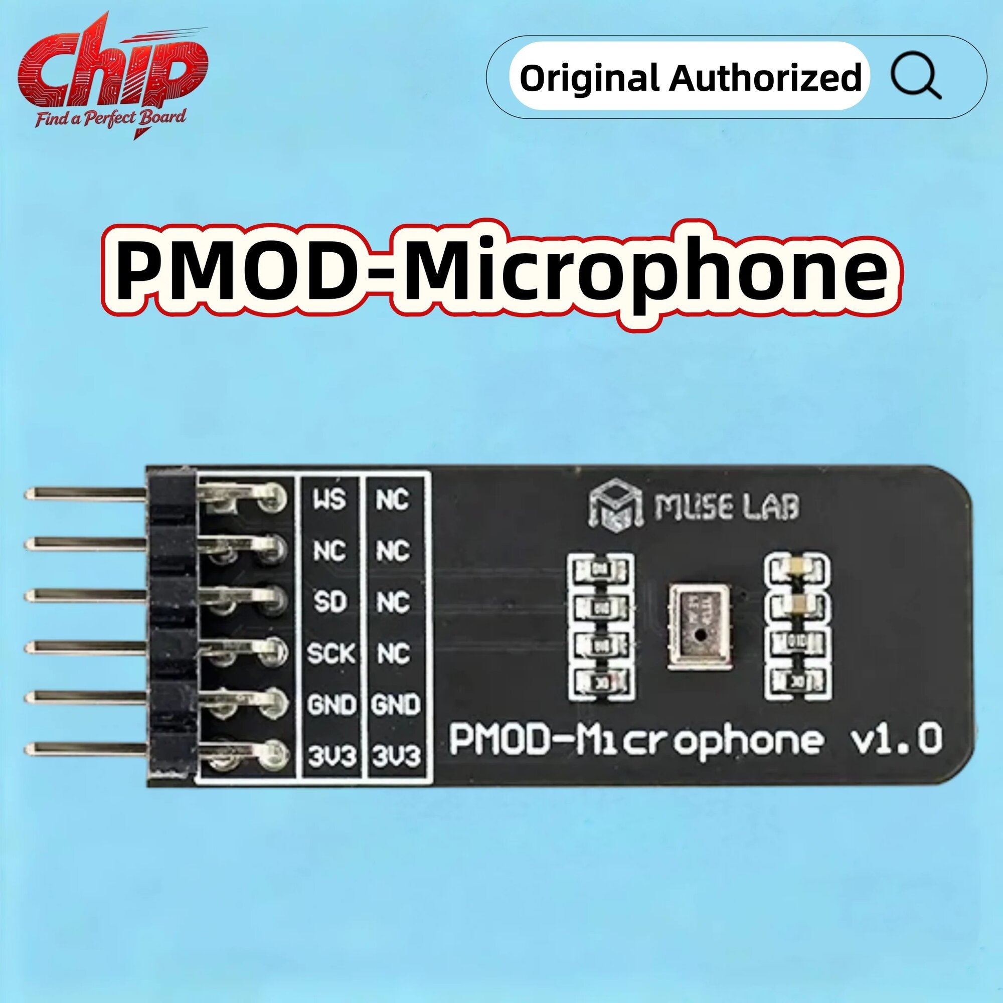 Микрофонная плата расширения MiiBestOD для iCESugar FPGA