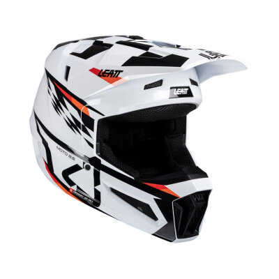Мотошлем подростковый Leatt Moto 3.5 Helmet Kit (White, M, 2026 (1025450160))