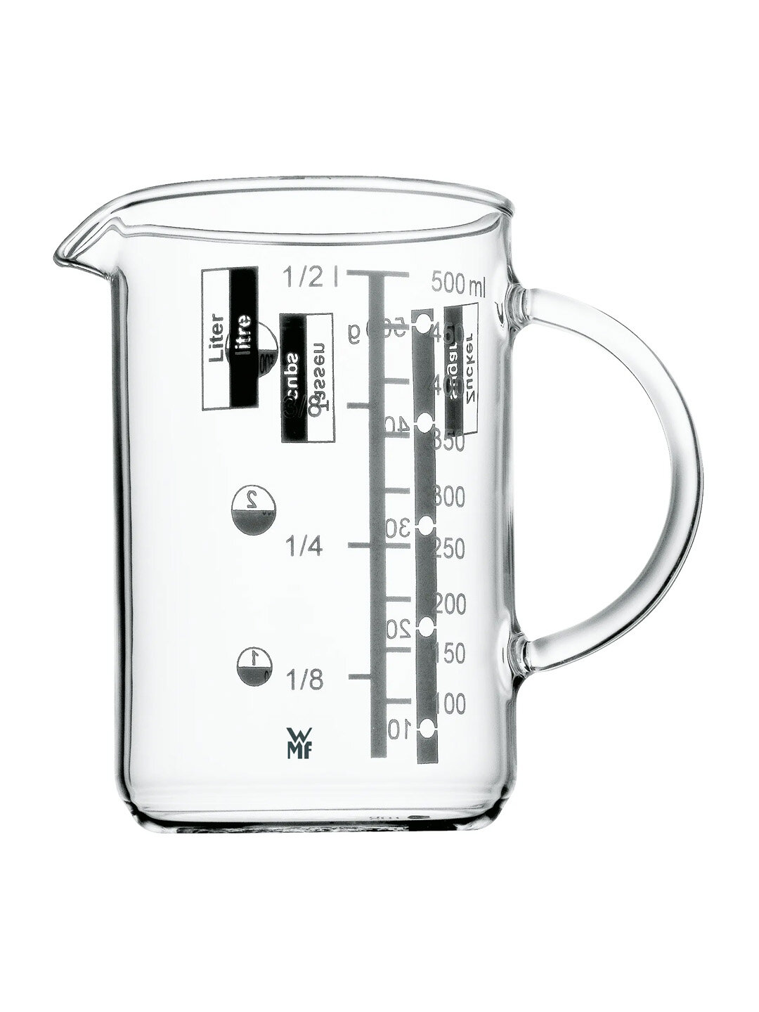 Кружка мерная WMF серия Gourmet 500 мл, стекло, цвет прозрачный