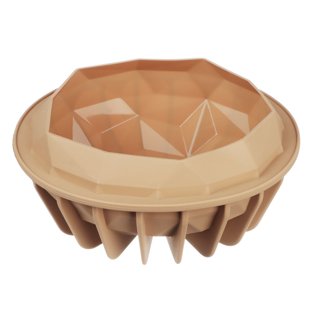 BY COLLECTION Форма для приготовления торта "Грани" 21х9см, силикон