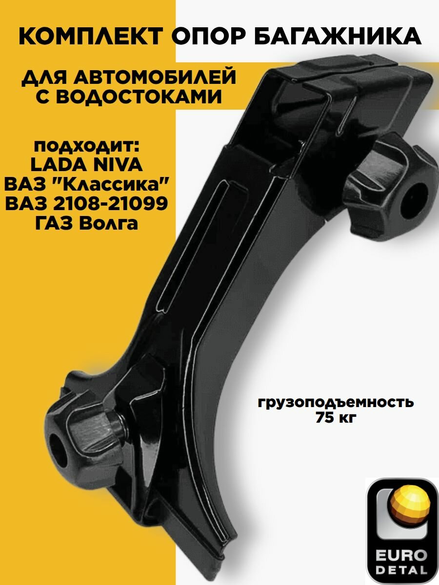 Крепеж Евродеталь для автомобилей с водостоками