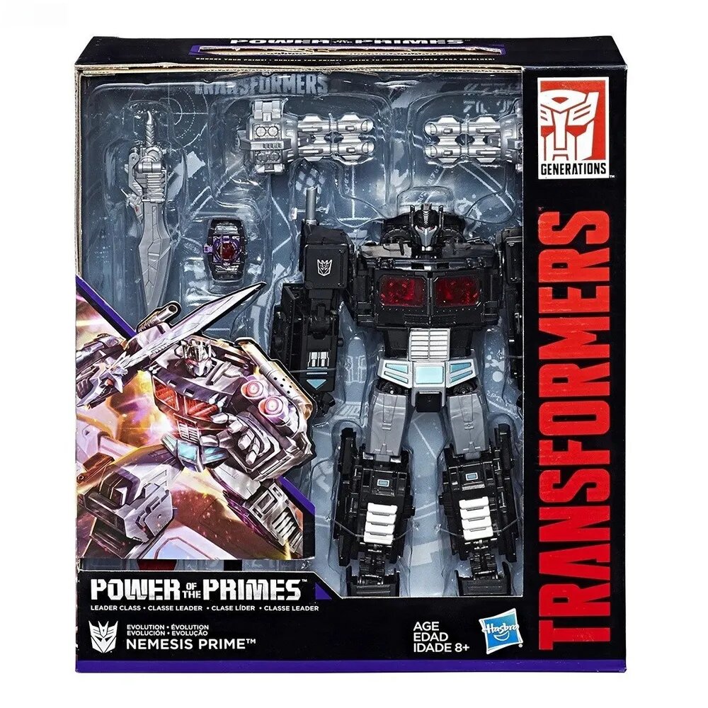 Трансформеры игрушки Hasbro Transformers Generations Power of the Primes Nemesis Prime