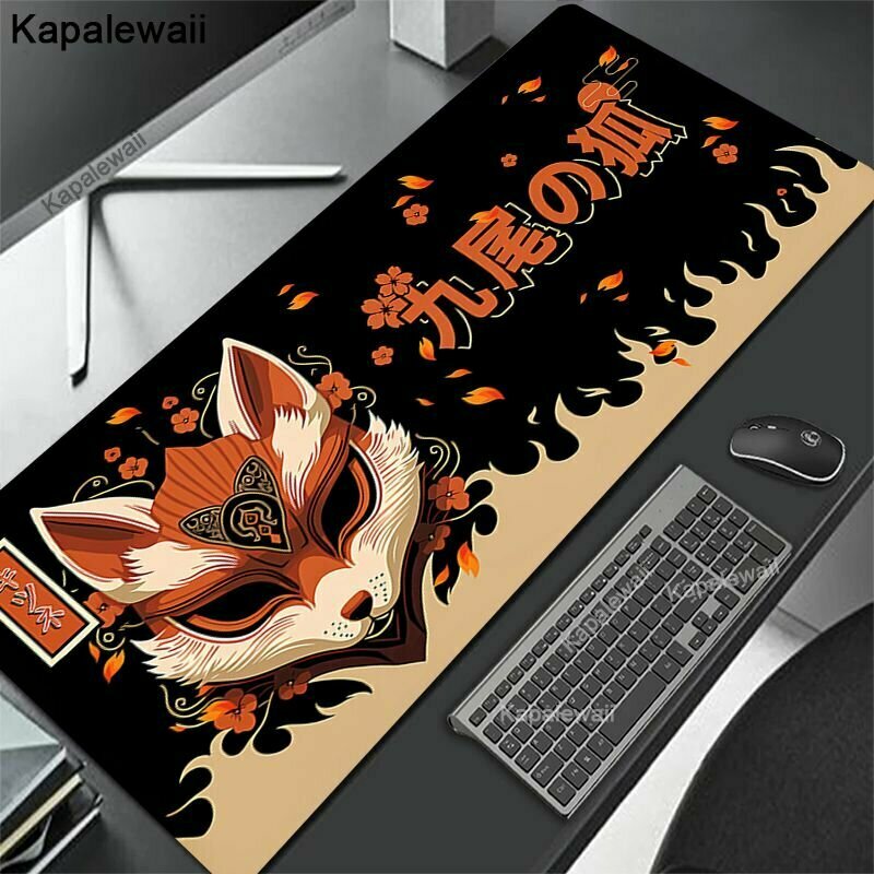 Игровой коврик для мыши Fox Spirit XXL Большой настольный коврик 900x400x3мм, желтый