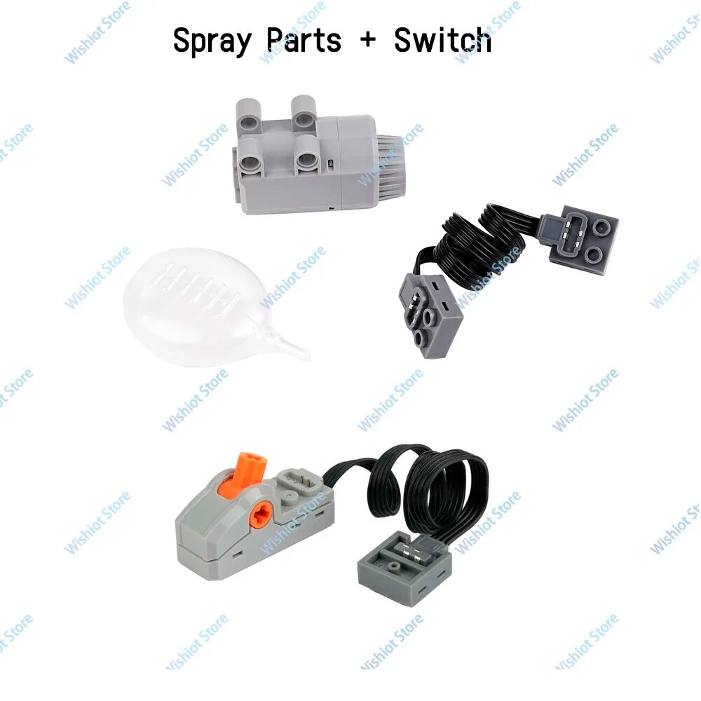 Распылительные блоки Wishiot серые, spray kit 1