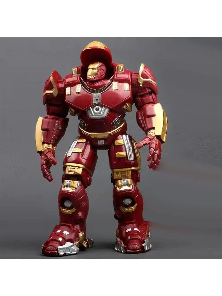 Iron Man Украшение подвижной статуи в виде шлема Железного человека с возможностью переключения