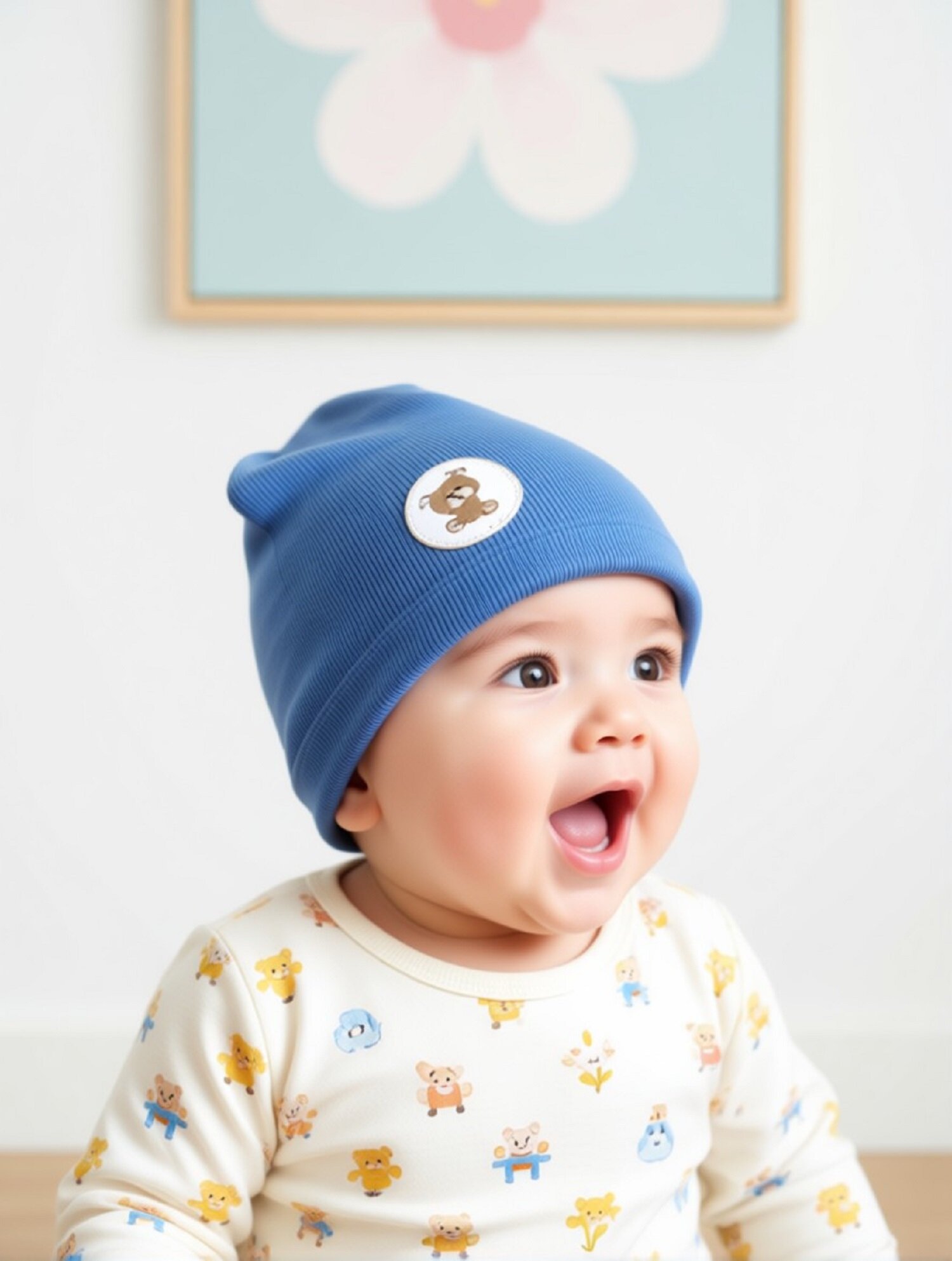 Шапка-бини весна/лето для мальчиков