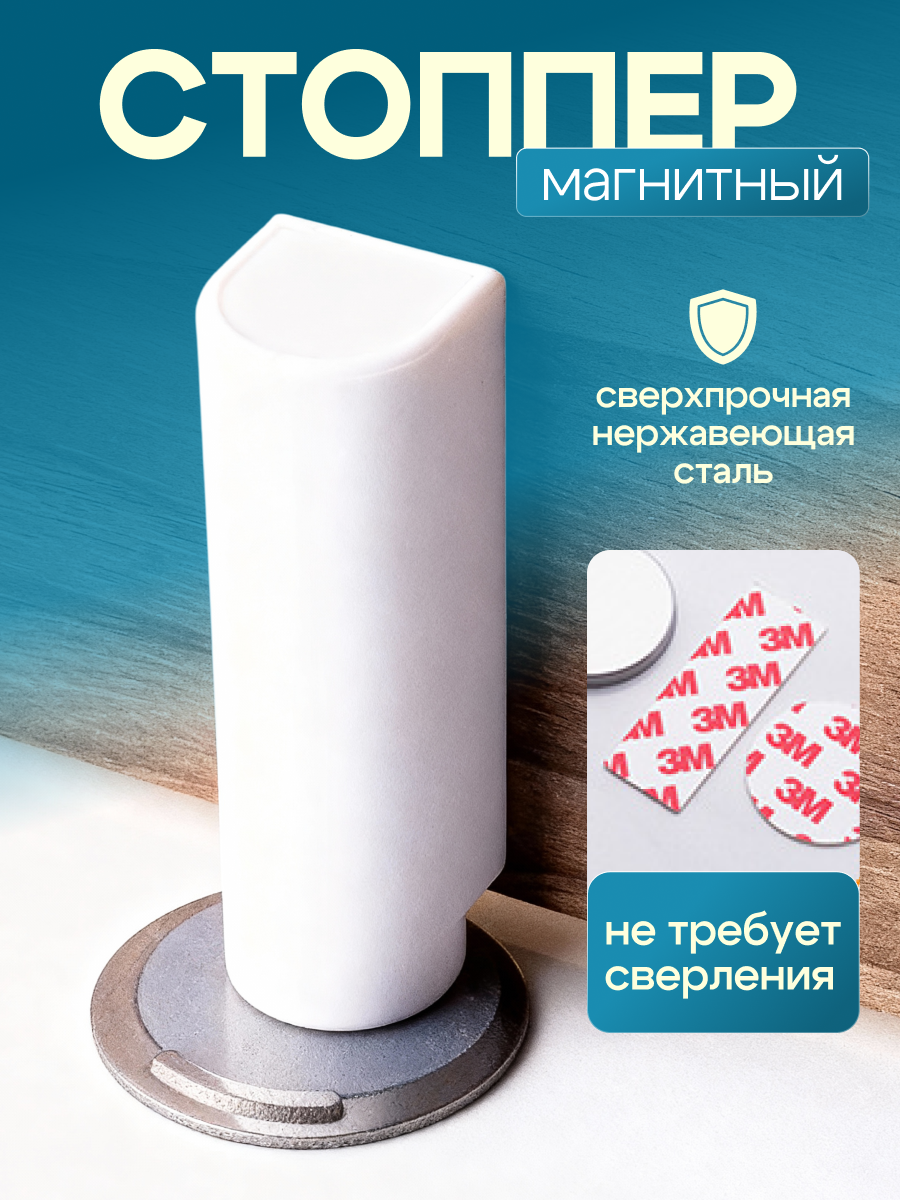 Стоппер для дверей магнитный