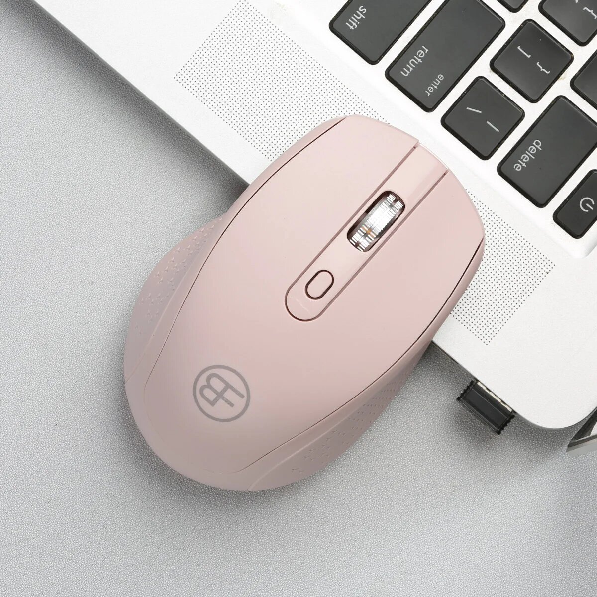 Беспроводная мышь Pink Bluetooth 2.4G