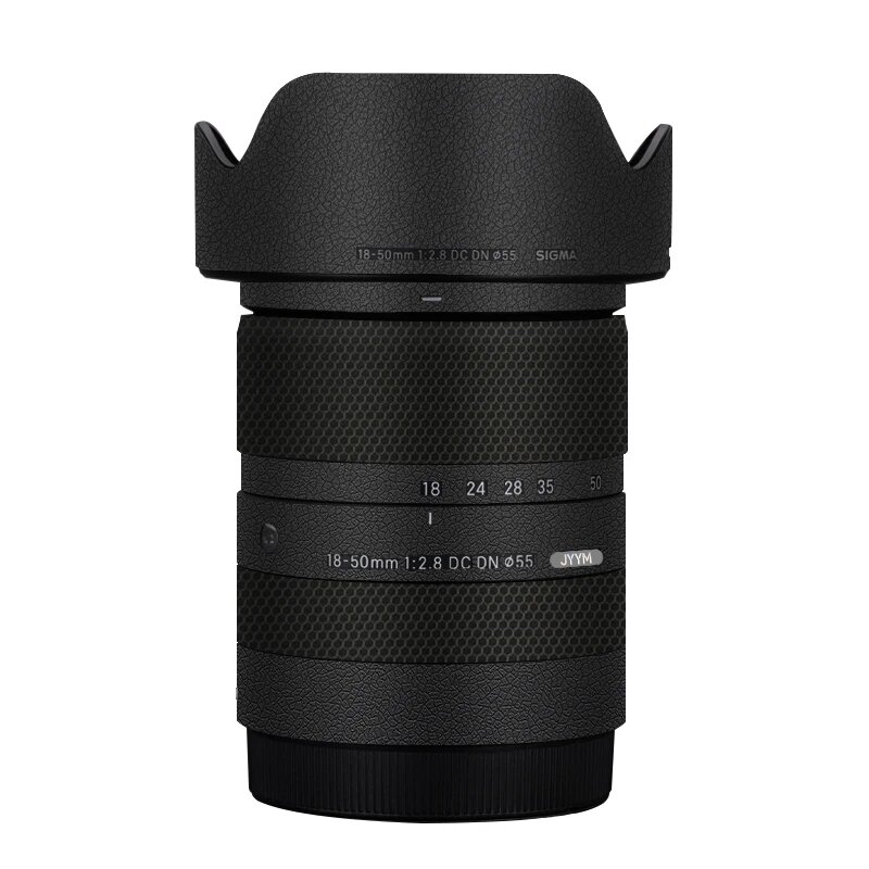 Sigma 18-50mm f/2.8 DC DN, кожаный черный, цвет 4