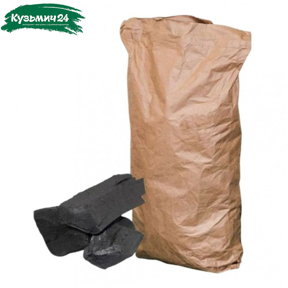 Уголь березовый для мангала и гриля, натуральная древесина, 5 кг