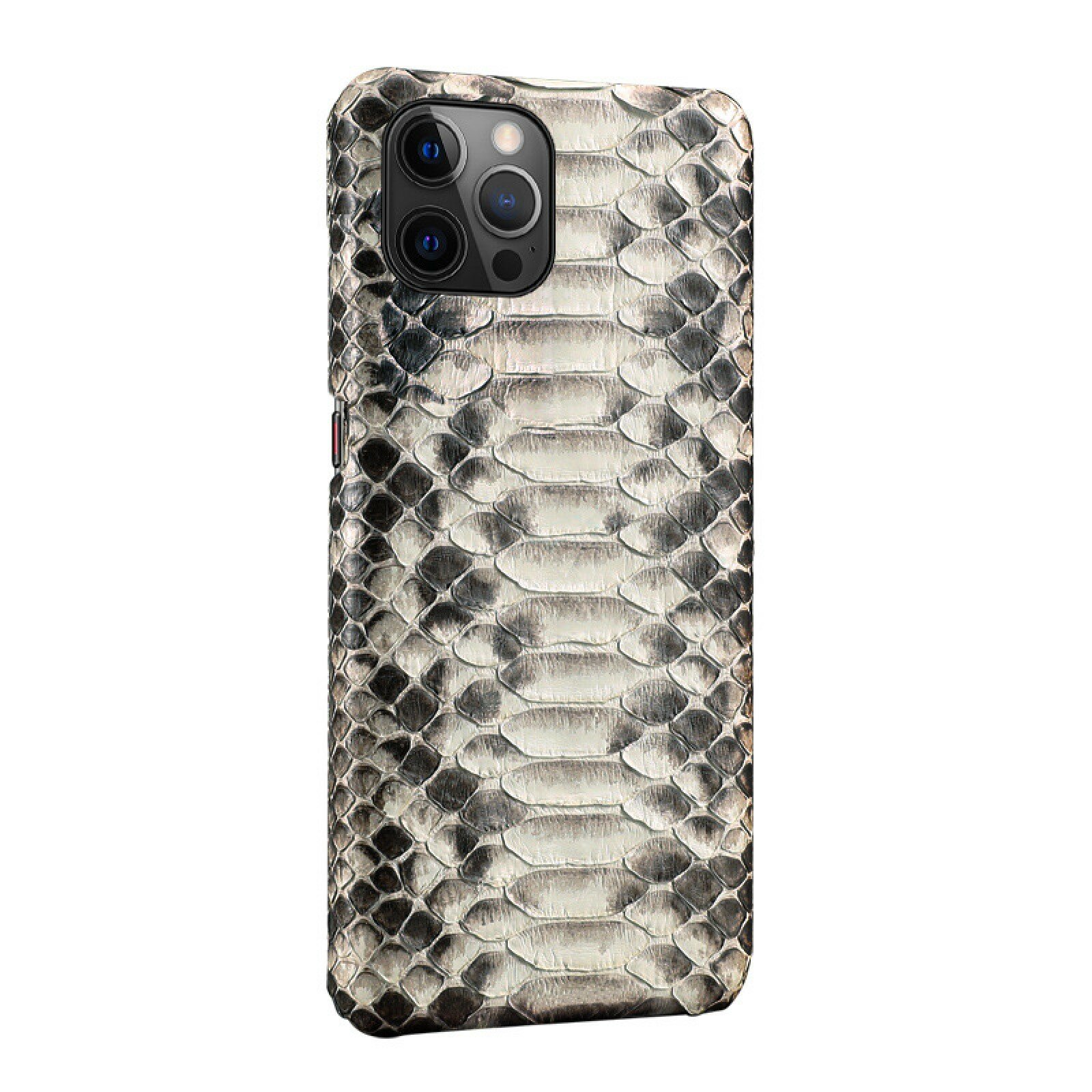 Чехол-накладка MyPads Premium для iPhone 12 и iPhone 12 Pro натуральная кожа питона